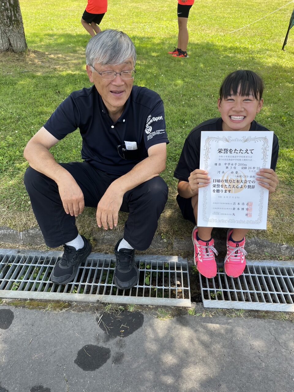 全道中体連陸上大会で函館CRSメンバー大奮闘 | NPO法人 函館CRS