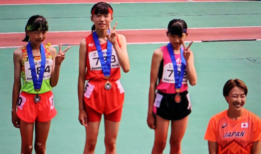 南部忠平記念陸上大会で、佐藤柑奈さん(小6)が小学女子800m優勝 | NPO法人 函館CRS