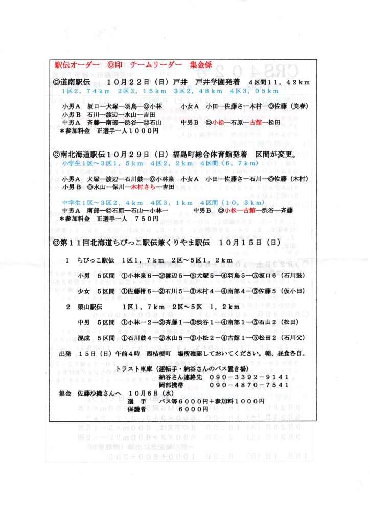 CRS402号 | NPO法人 函館CRS