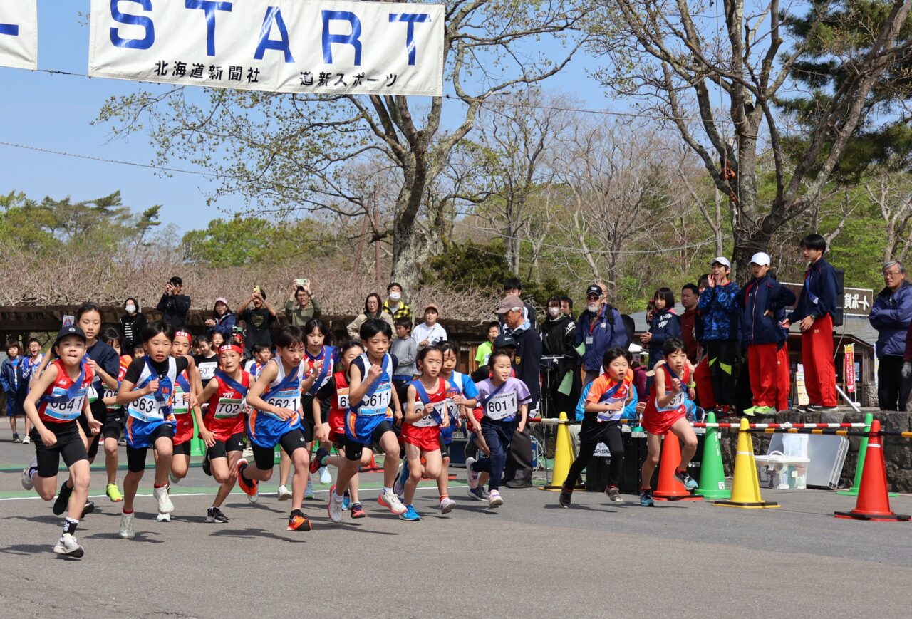 大沼湖畔駅伝大会でCRS快走!! | NPO法人 函館CRS
